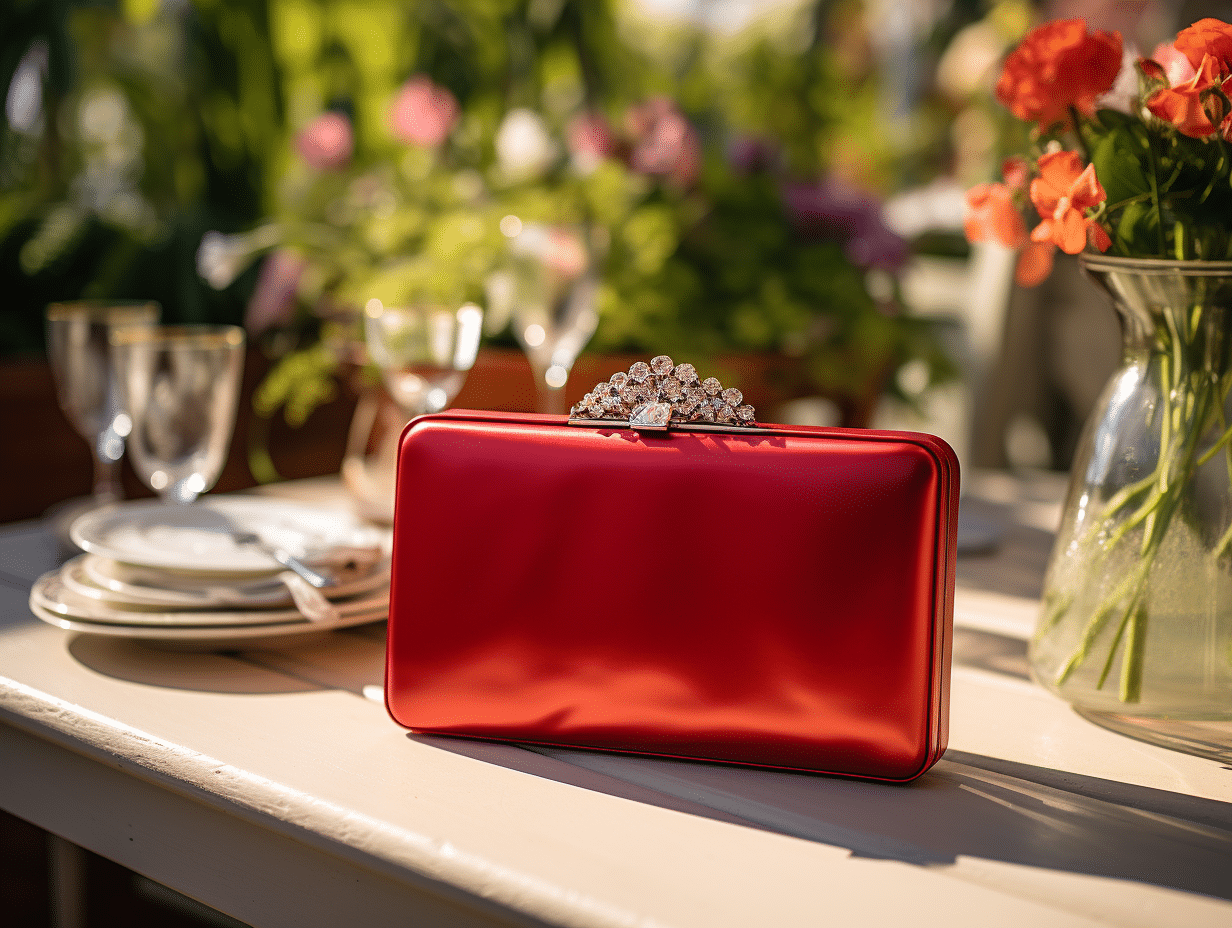 Accessoires parfaits : choisir un sac assorti à une robe rouge pour ...